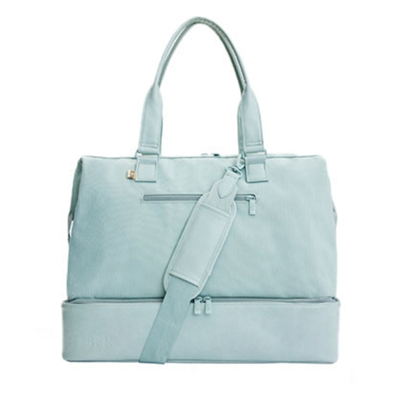 BEIS | Bags | Nwt Beis Weekender Bag In Slate Blue Grey | Poshmark
